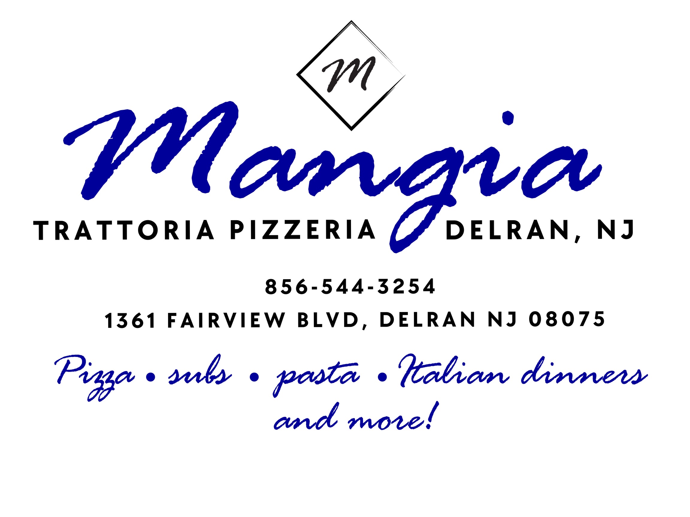 Mangia Trattoria Pizzeria | Delran, NJ - Chicken Parm W/Garlic Knots