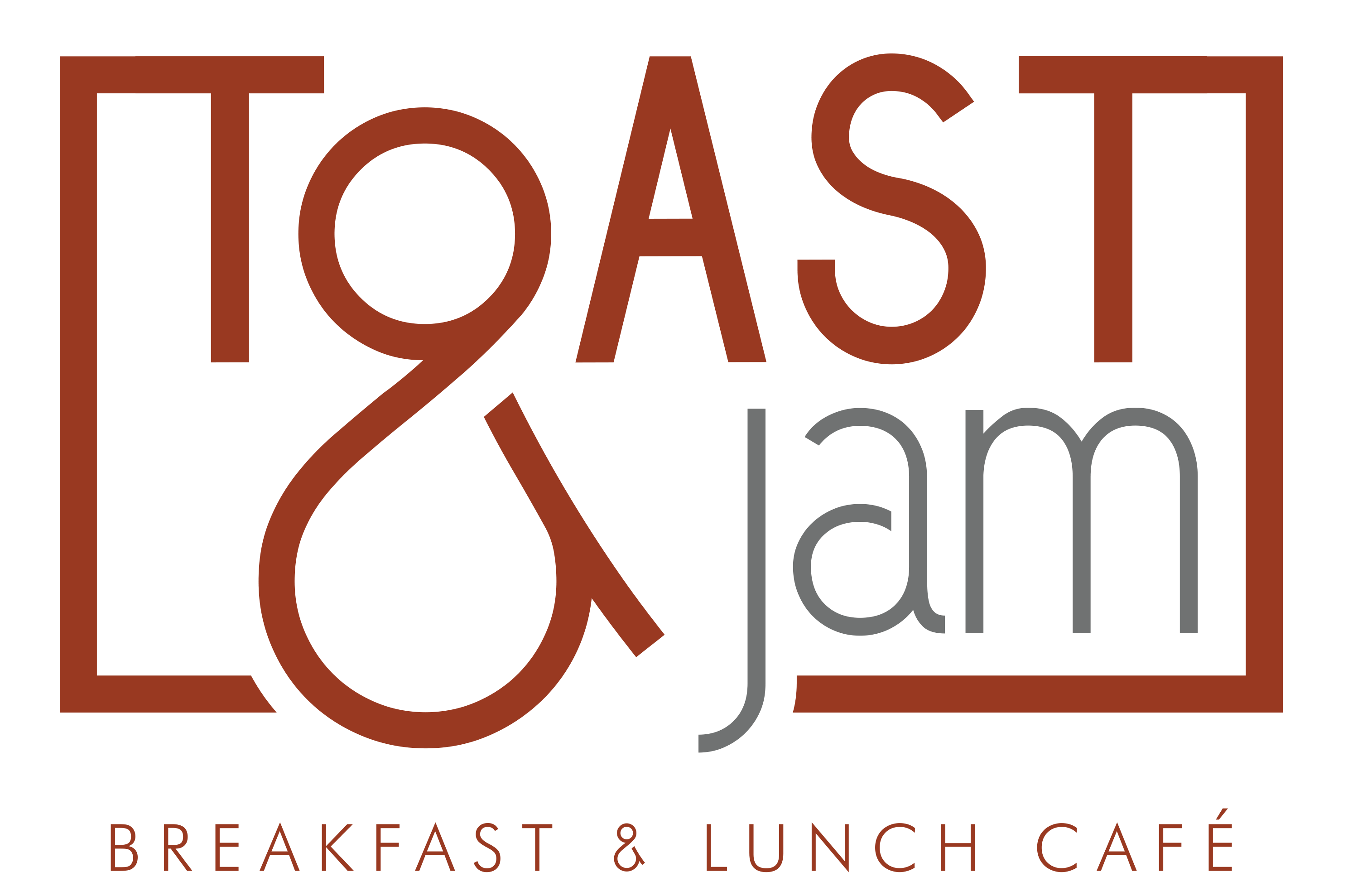 Toast & Jam Cafe - Banana Split Crepes