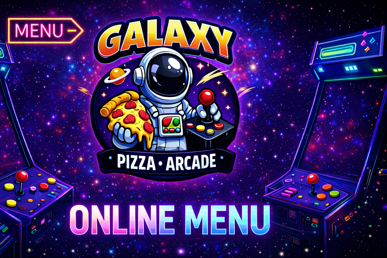 Galaxy Pizza Arcade 121 Shelby St Kingsport TN 37660 | Toast