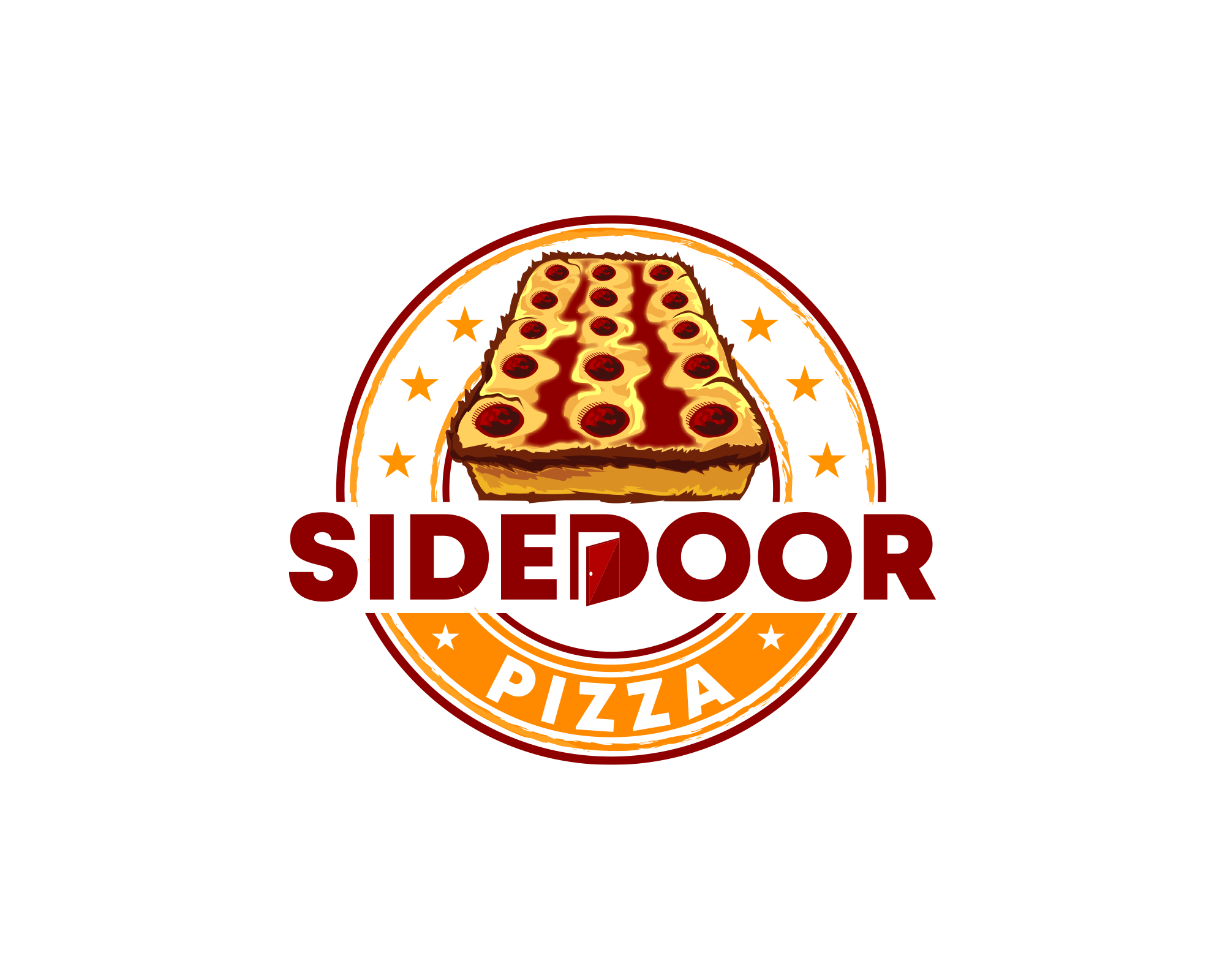 Scarlet Oak/Side Door Pizza - It's-A-Meat-A-Ball Pizza