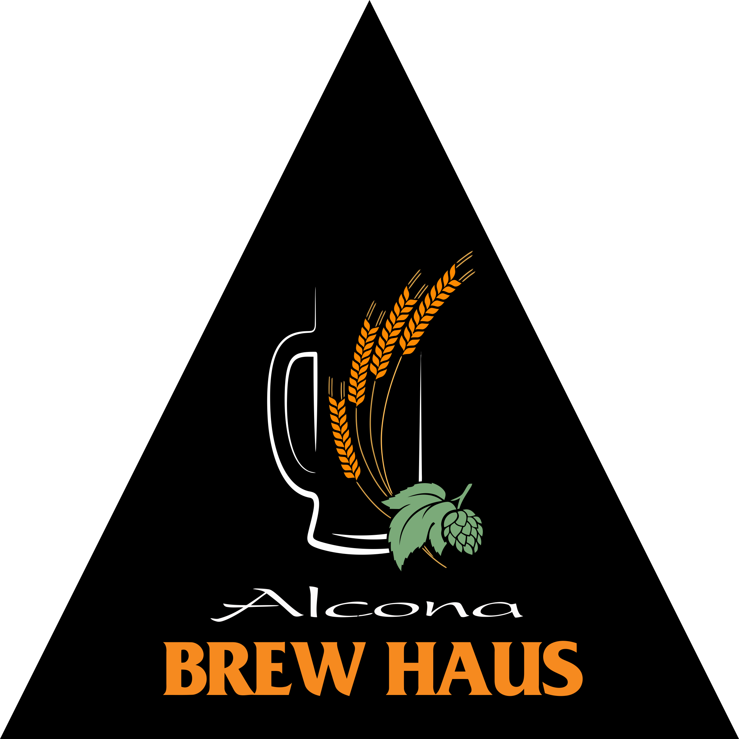 Alcona Brew Haus - 2XL - Hoodie Dark Grren